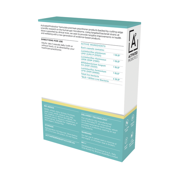 Biome Lift Probiotic - 30 Capsules - Activated Probiotics | Amrita ...