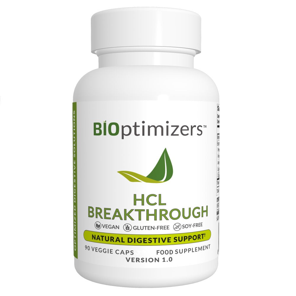HCL Breakthrough - 90 Capsules | BIOptimizers | Amrita Nutrition