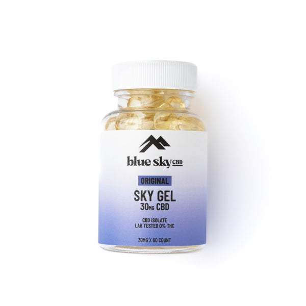 Original CBD Sky Gels - 60 Capsules | Blue Sky CBD | Amrita Nutrition