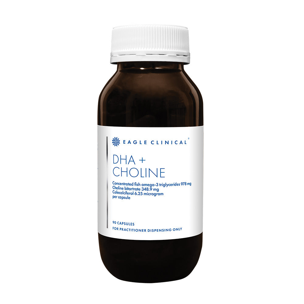 DHA + Choline - 90 Capsules | Eagle Clinical | Amrita Nutrition