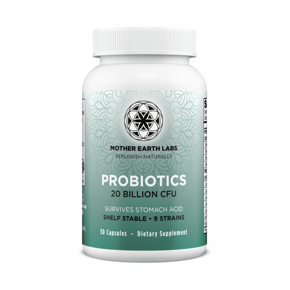 Probiotics - 30 Capsules | Mother Earth Labs | Amrita Nutrition