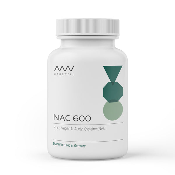 NAC 600 - 30 Capsules - MakeWell | Amrita Nutrition