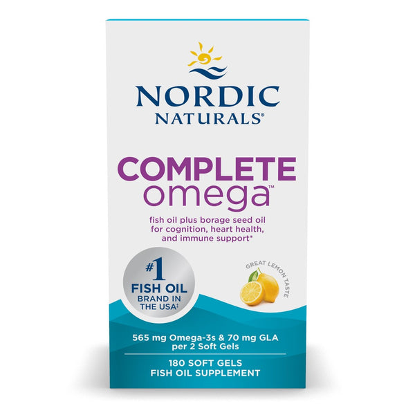 Complete Omega - 180 Softgels - Nordic Naturals | Amrita Nutrition