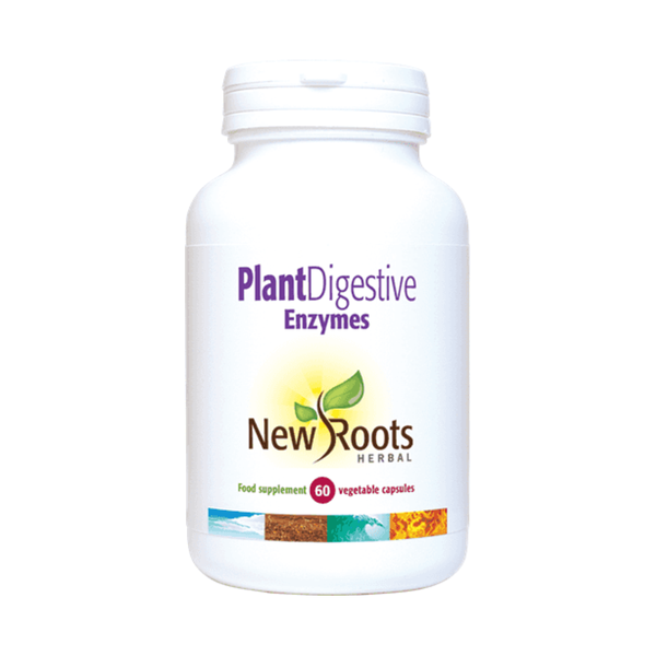Plant Digestive Enzymes - 60s - New Roots Herbal | Amrita Nutrition