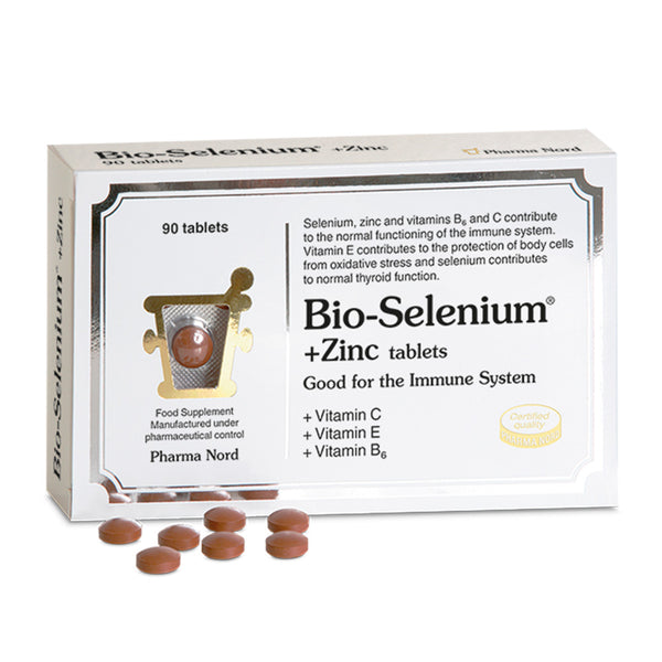 Bio-Selenium + Zinc - 90 Tablets | Pharma Nord | Amrita Nutrition
