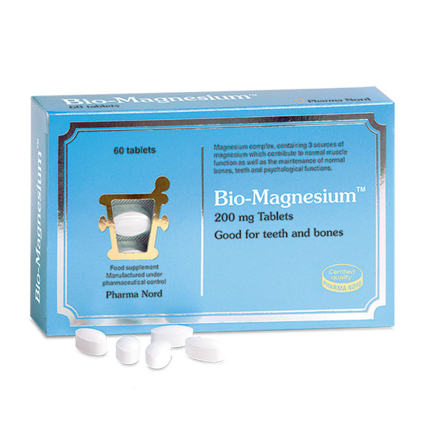 Bio-Magnesium 200mg - 60 Tablets | Pharma Nord | Amrita Nutrition