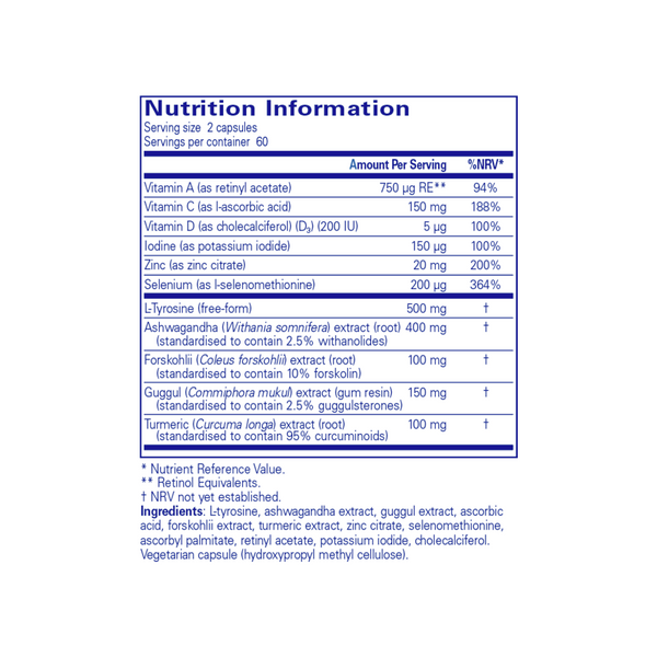 Thyroid Support Complex - 120s- Pure Encapsulations | Amrita Nutrition
