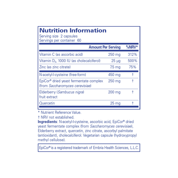 PureDefense - 120 Capsules - Pure Encapsulations | Amrita Nutrition