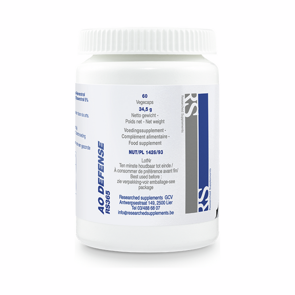 AO Defence - 60 Capsules - Researched Supplements | Amrita Nutrition
