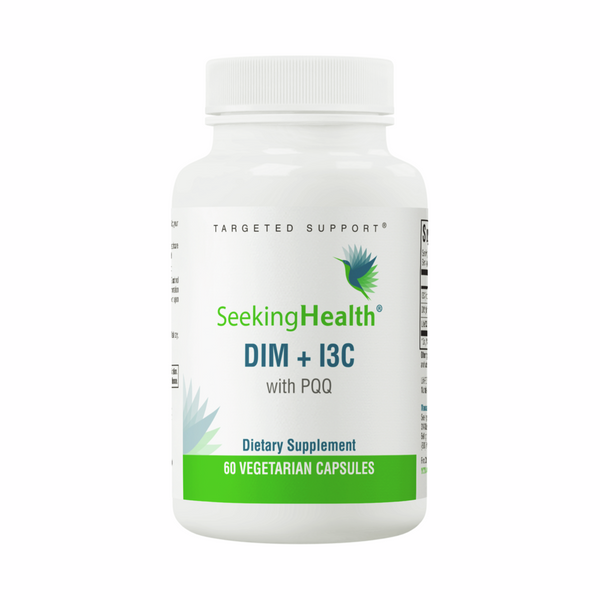 DIM + I3C - 60 Capsules - Seeking Health | Amrita Nutrition
