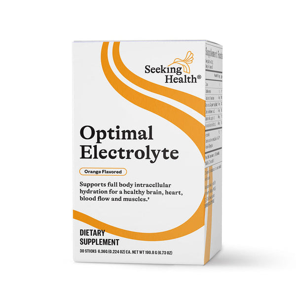 Optimal Electrolyte Sticks (Orange) - Seeking Health | Amrita Nutrition